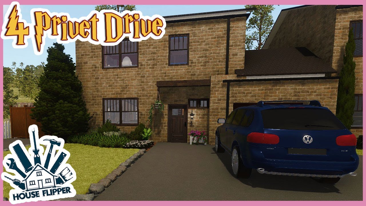House Flipper Farm DLC - Number 4 Privet Drive Harry Potter House ...