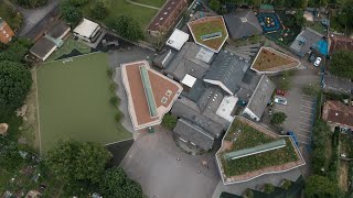 Holy Trinity school - drone footage of amazing outside sports fields and playgrounds