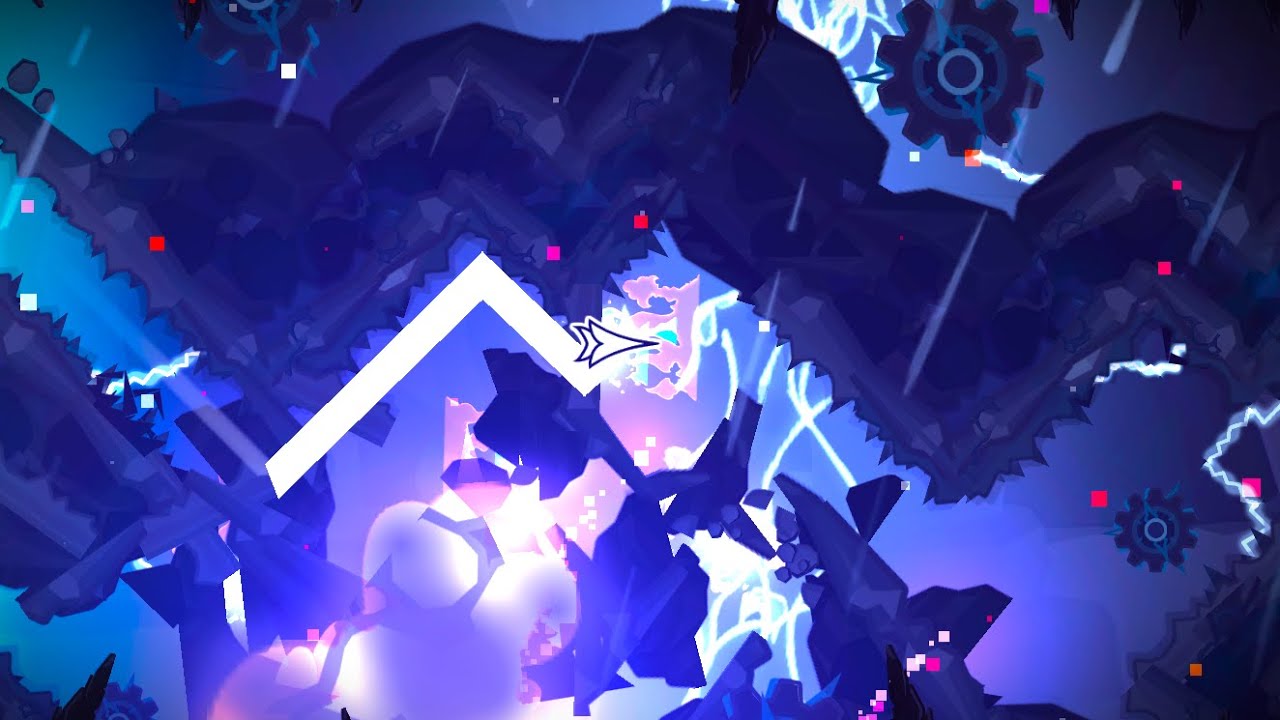 Learning some parts of Aerial Gleam | Geometry Dash 2.2 - YouTube