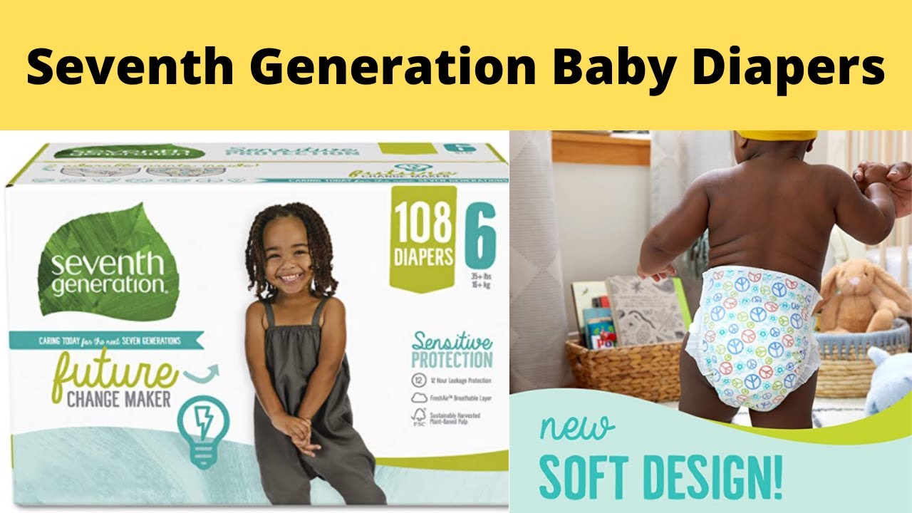 Seventh Generation Baby Diapers 2021 - YouTube