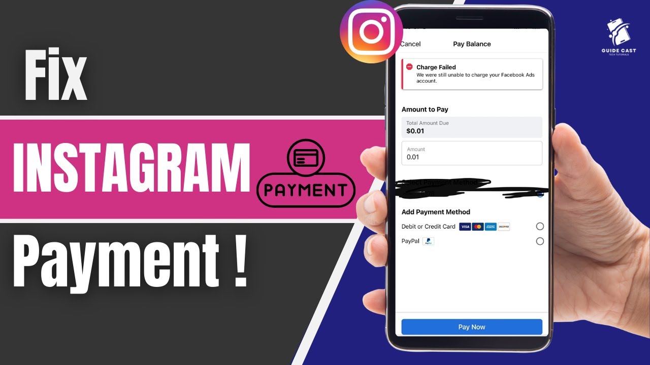 How To Fix Instagram Add Payment Method Not Working (2025) - YouTube