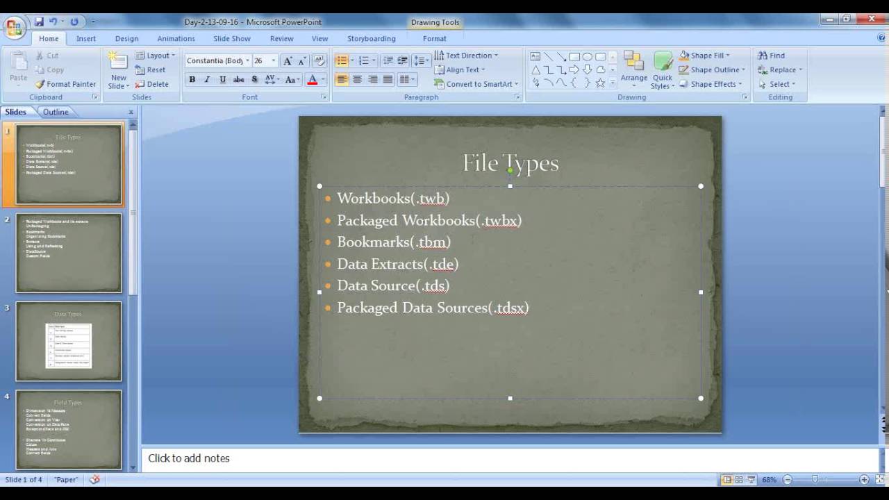 Tableau File Types,Data Types and Data Roles - YouTube