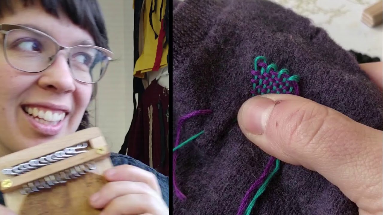 Introducing the Swift Darning Loom - YouTube