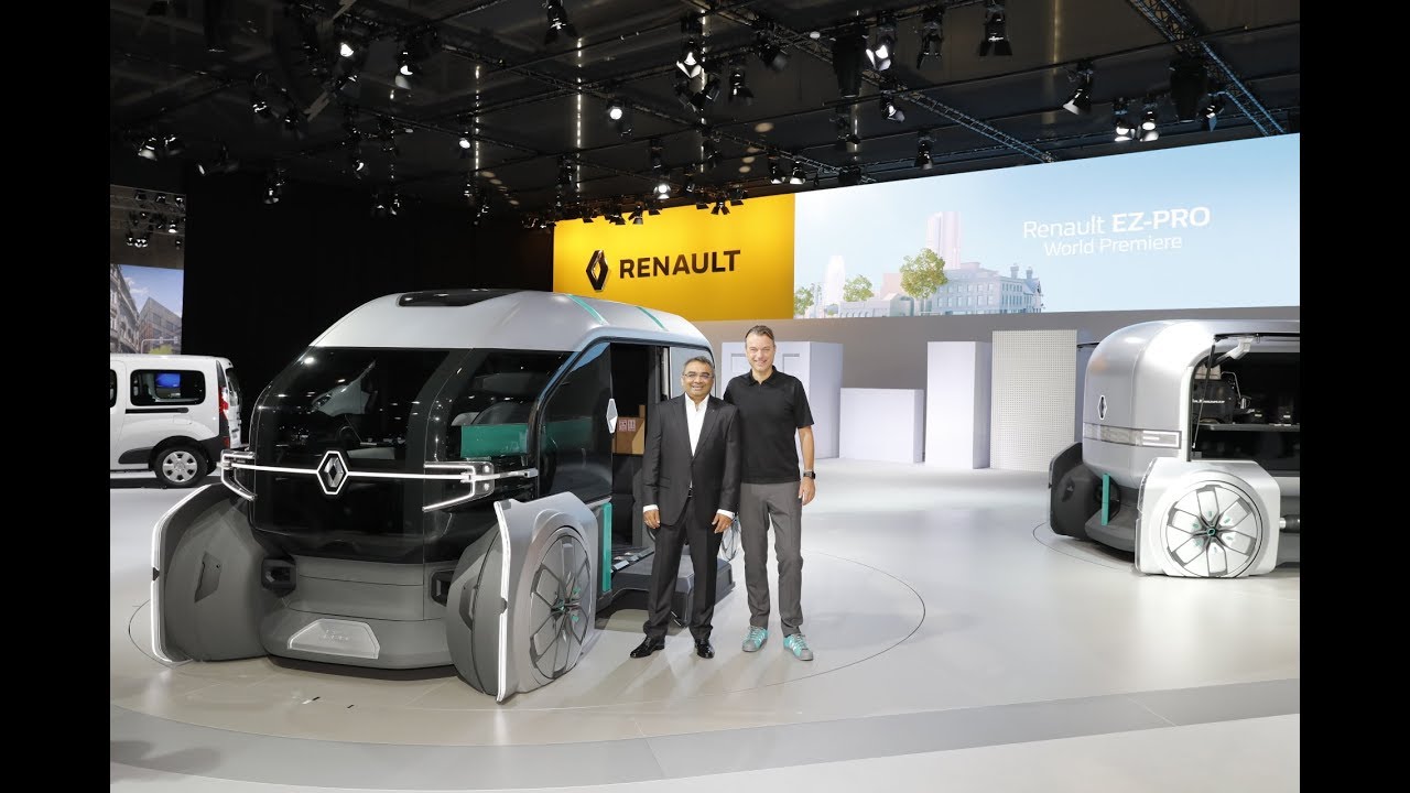 Renault press conference - Hannover LCV Motor Show 2018 – Renault EZ ...