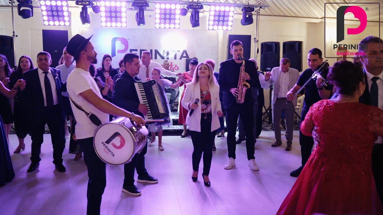 PERINITA BAND - JANINA - COLAJ HORE DE JOC - LIVE - NUNTA - YouTube