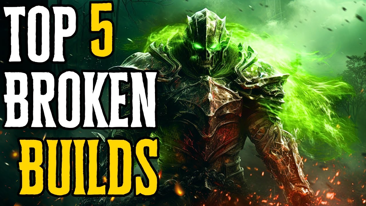 TOP 5 BROKEN Builds to Use for When Elden Ring DLC Drops - YouTube