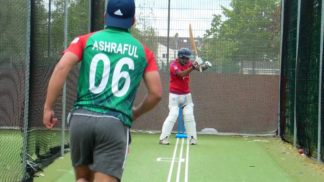 Cricket Net practice East Ham Plashet park 24 May 2016 - YouTube