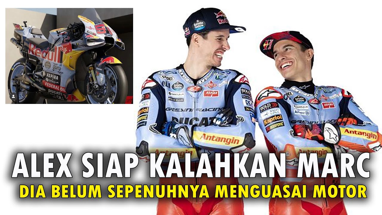 UPDATE BERITA MOTOGP 20204, MOTOGP HARI INI SENIN 22 JANUARI, PENGAKUAN MENGEJUTKAN ALEX MARQUEZ ...