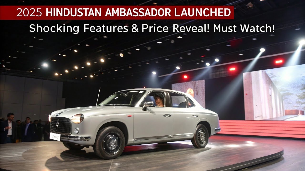 2025 Hindustan Ambassador REBORN finally launched!!!😱 Shocking Features ...
