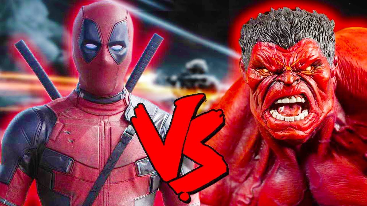 Red Hulk Vs Deadpool