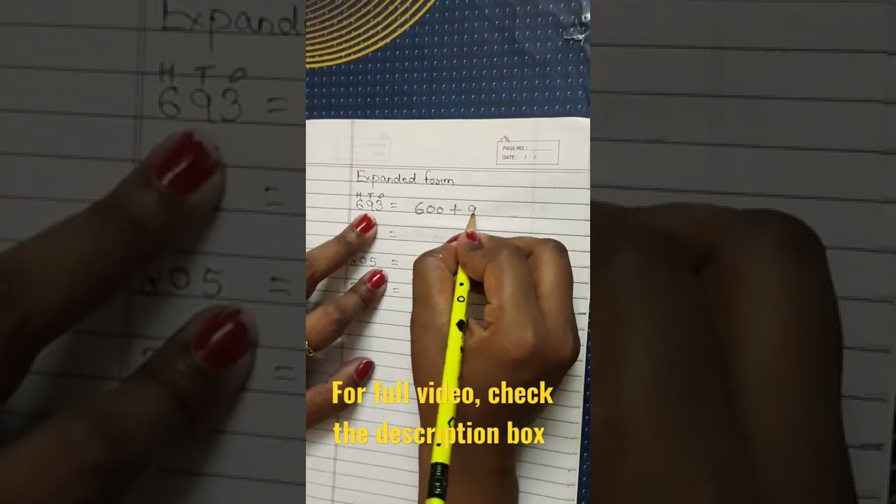 Class 3 Maths Expanded Form Maths Practice For Class 3 YouTube Class 3 Maths Expanded Form Maths Practice For Class 3 YouTube