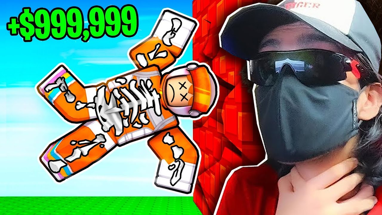 I Broke EVERY Bone For $999,999 in Roblox - YouTube