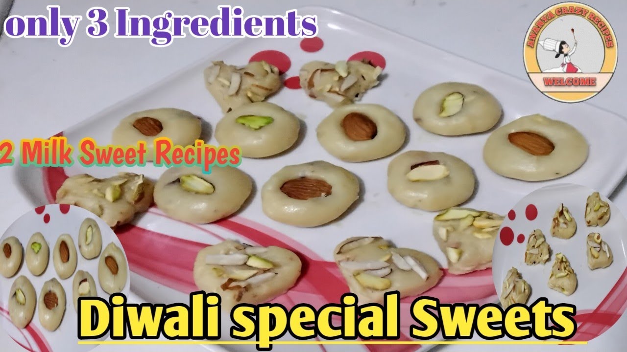 Taste Home made sweet Recipes | Diwali special Sweets |Only 3 ...