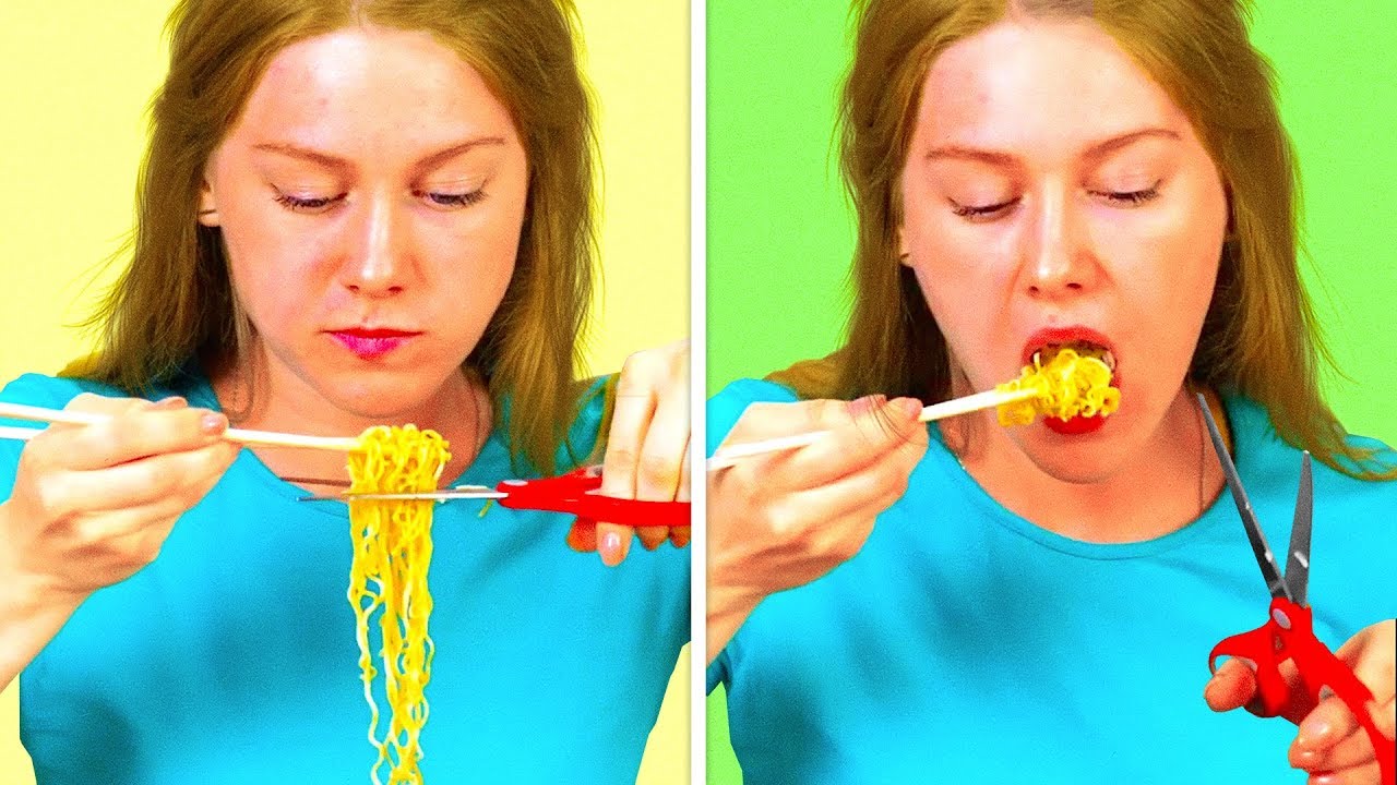 24 CRAZY FOOD HACKS THAT ACTUALLY WORK - YouTube