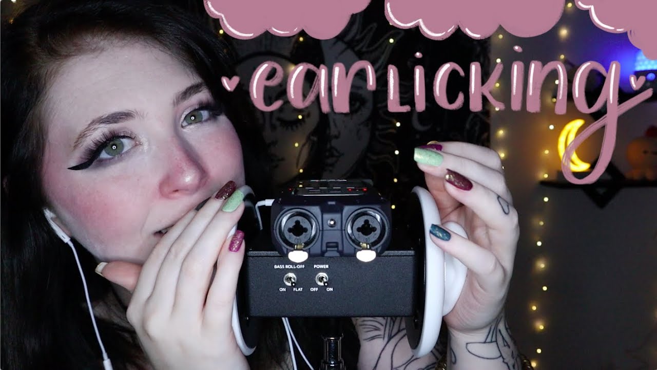 ASMR Licking your ears