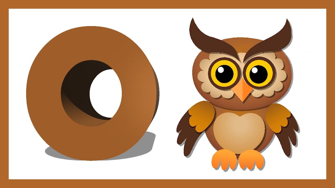 Let's Learn the Alphabet | O for Owl and Ostrich | ABC Learning for ...