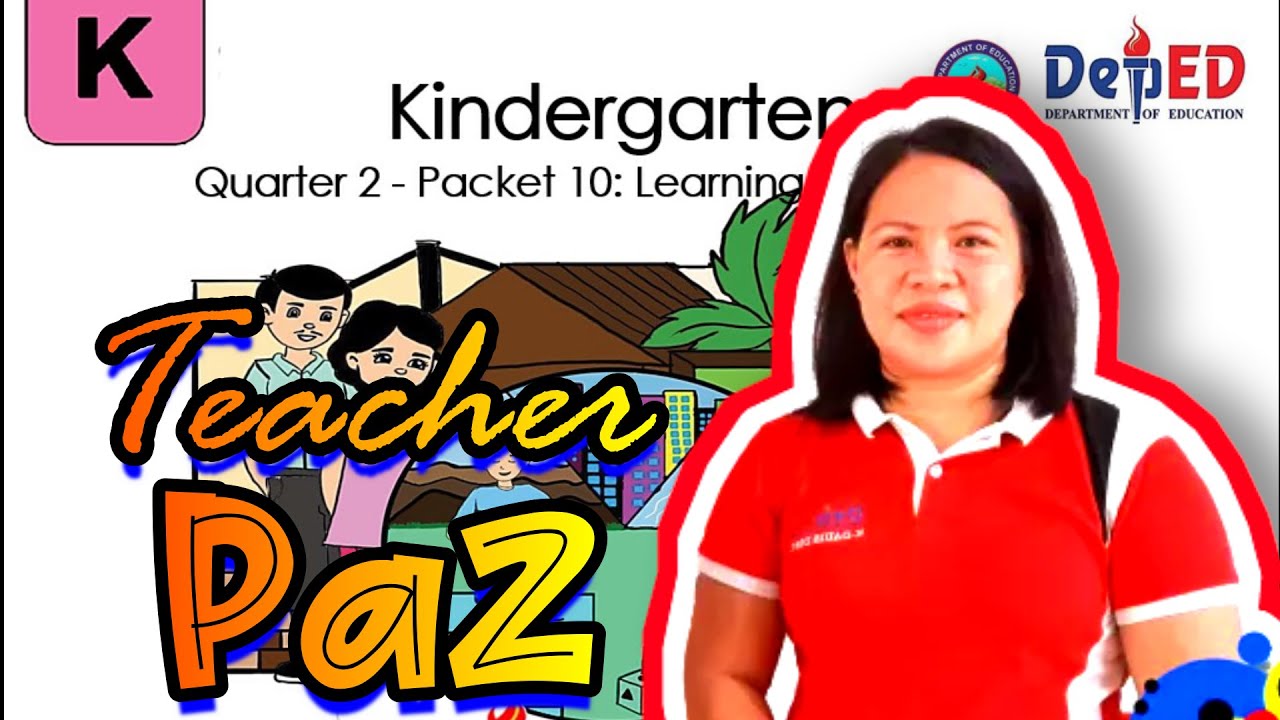 KINDERGARTEN VIDEO LESSON (Q2-WEEK10-DAY5) - YouTube