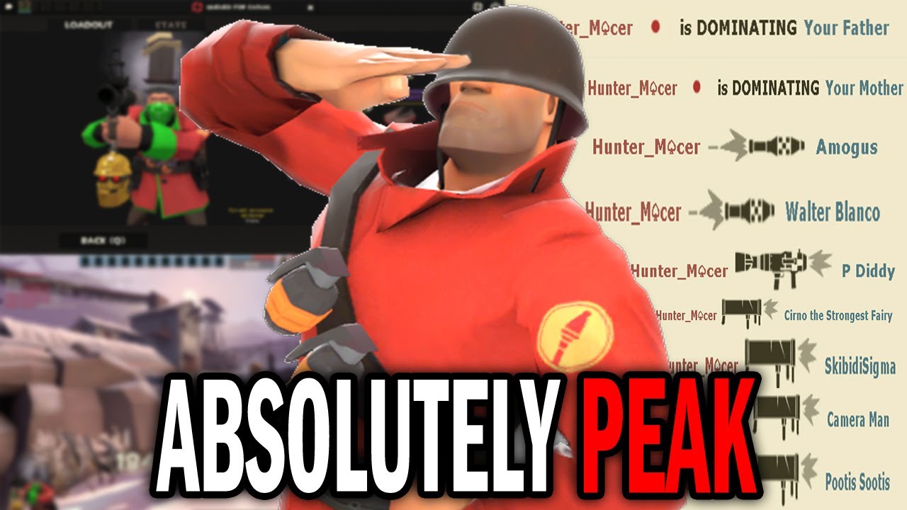 This is why Soldier is the Greatest Class in TF2 - YouTube