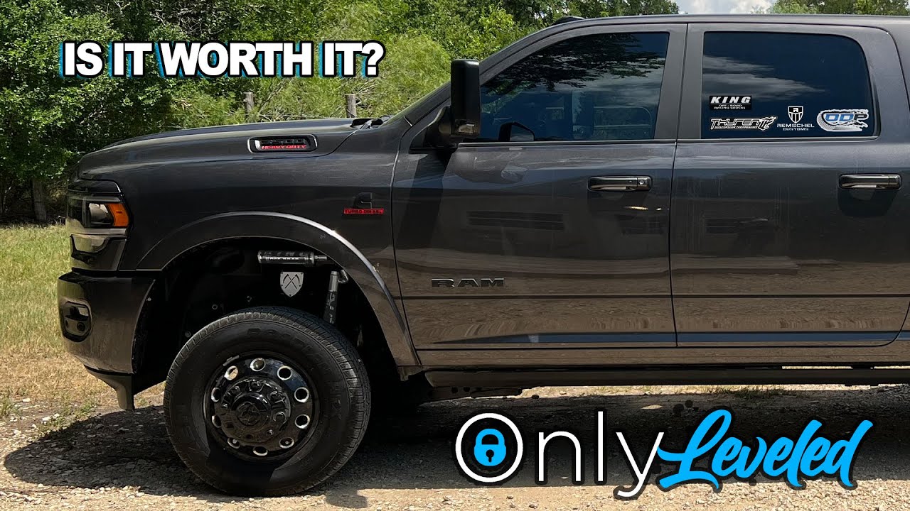 The BEST Leveling Kit for Ram HD Trucks! || 2022 Ram 3500 Dually ...