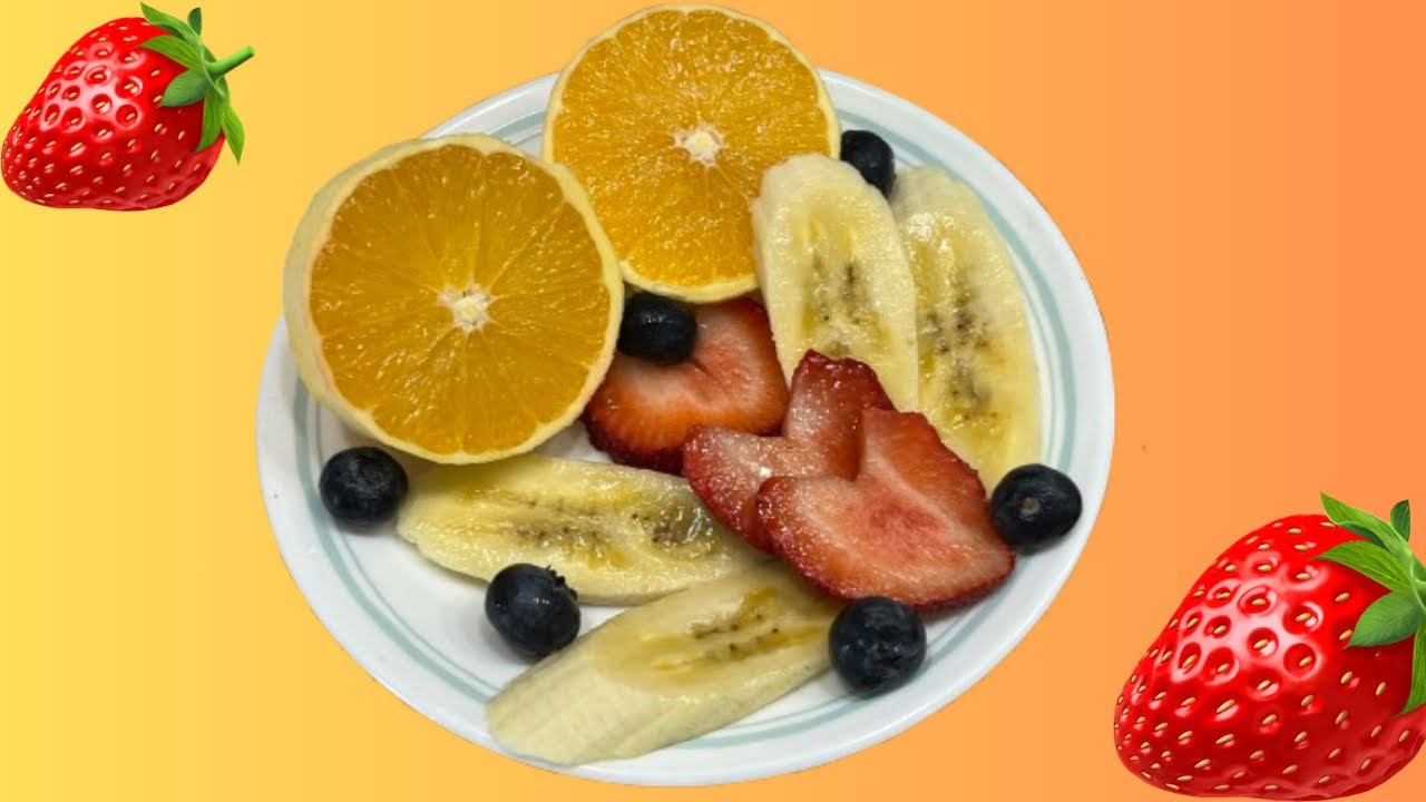 Simple way to cut fresh fruits - YouTube