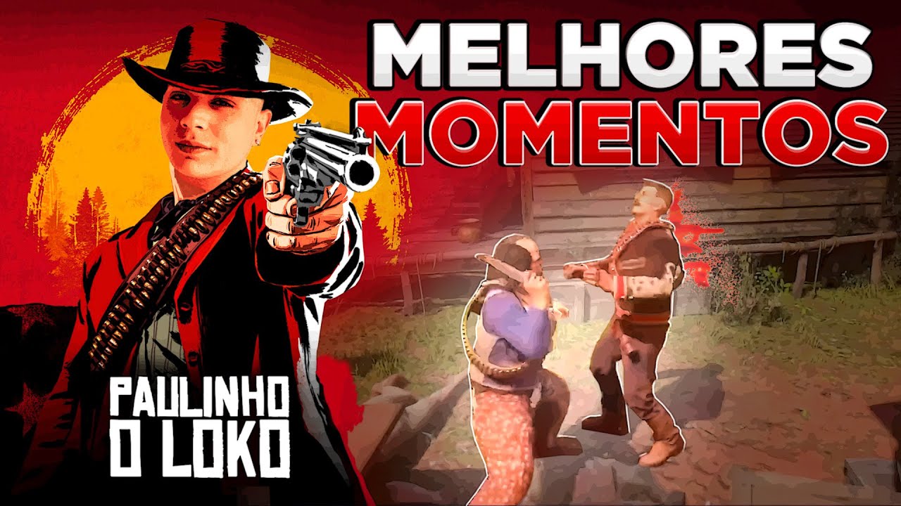 PAULINHO O LOKO no RED DEAD RP 😂 (Modder Clips) - YouTube