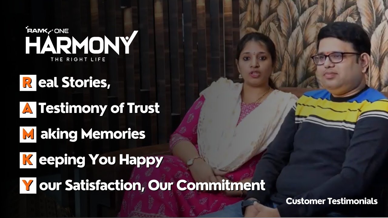 Ramky One Harmony | Resident Testimonial 2024 | Ready To Move In - YouTube