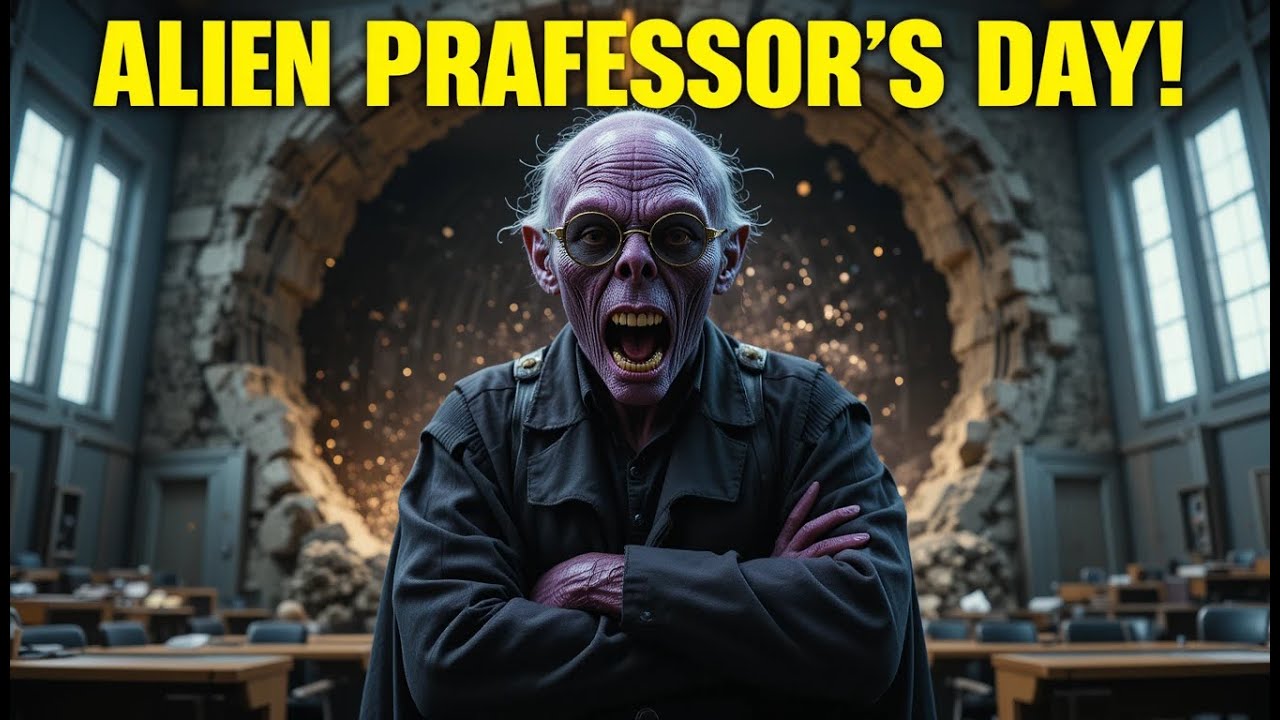 "Alien Professor's WORST Day: Human Walks into his 'Mythological ...