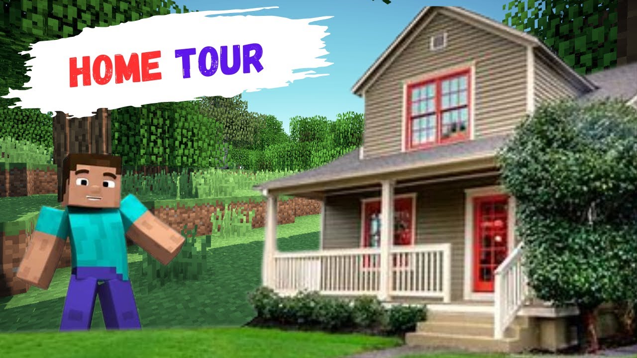 Back with MINECRAFT 😍 | Minecraft Home tour 🏡 - YouTube