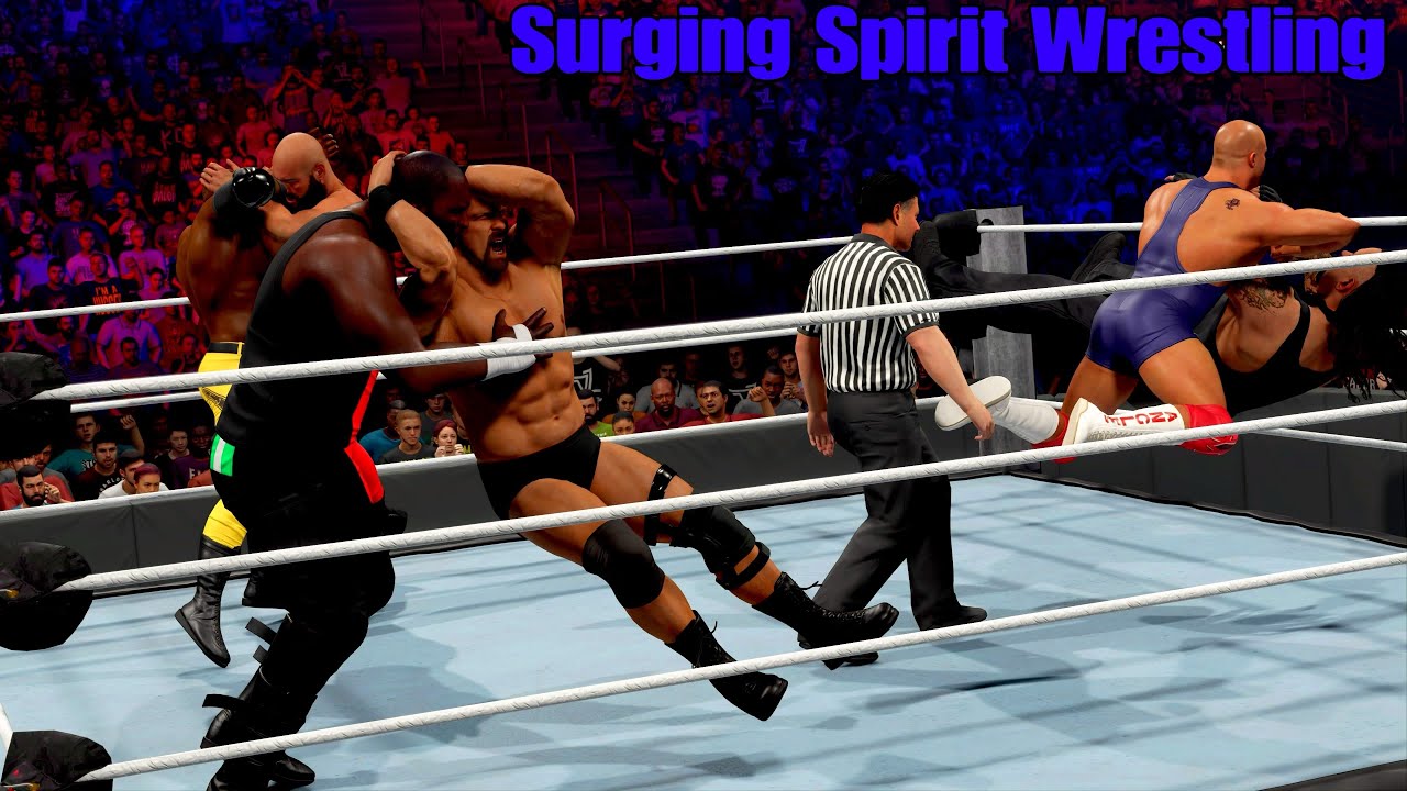 A Controversial Ending?? - Surging Spirit Wrestling Episode 1 - YouTube