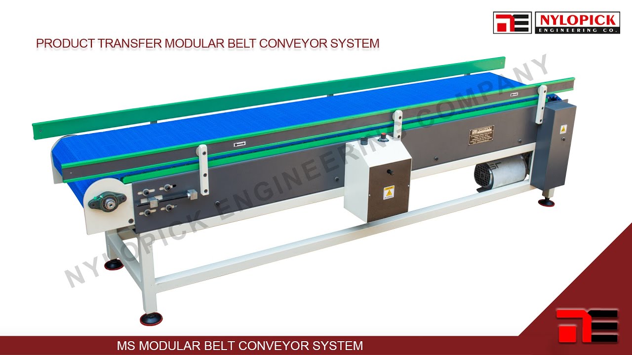 MS Modular Belt Conveyor System | Nylopick Engineering Company ...