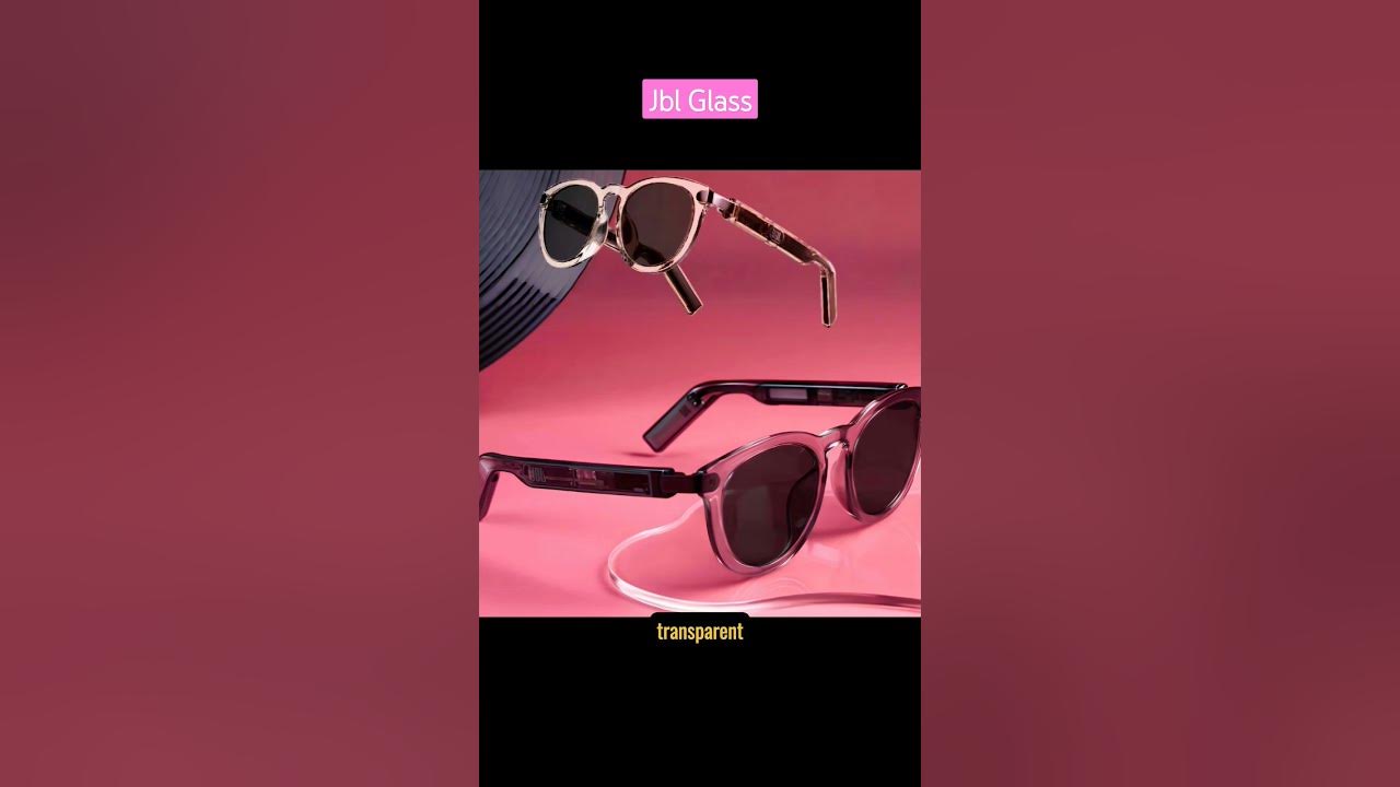 JBL Launches Yinyue Fan Open Wireless Audio Glasses for $180 - YouTube