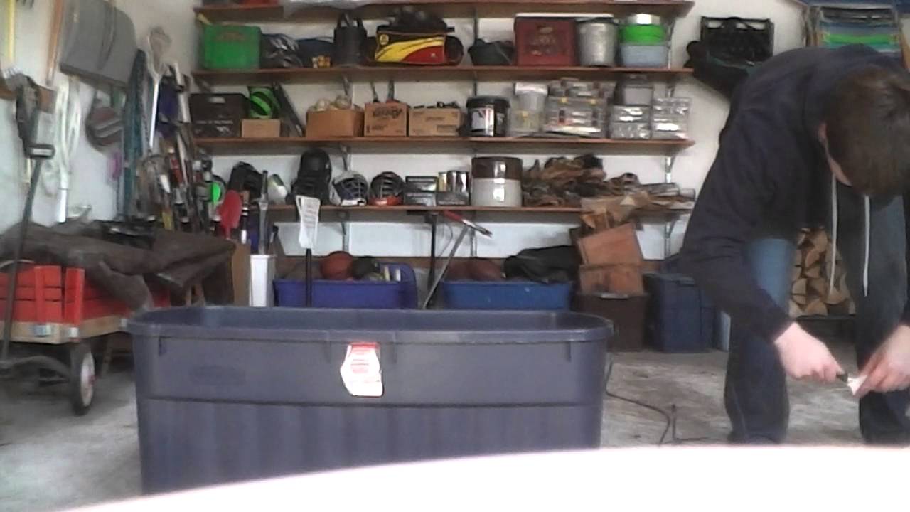 DIY Bait Tank: Part 2 - YouTube