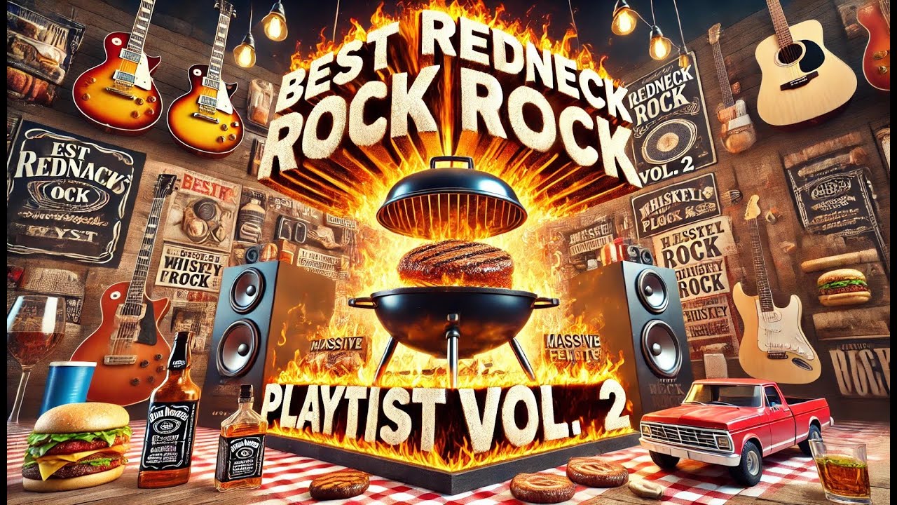 🔥 Redneck Rock Playlist Vol.1 | Southern Rock Songs for Hard-Working ...