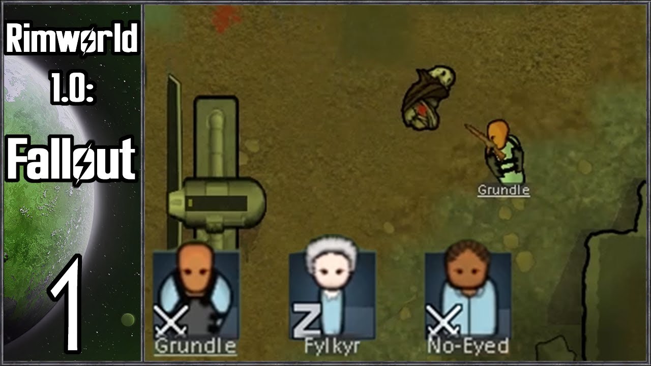 Rimworld 1.0: Fallout #1 - Mutants, Radiation, and Tantrums - YouTube