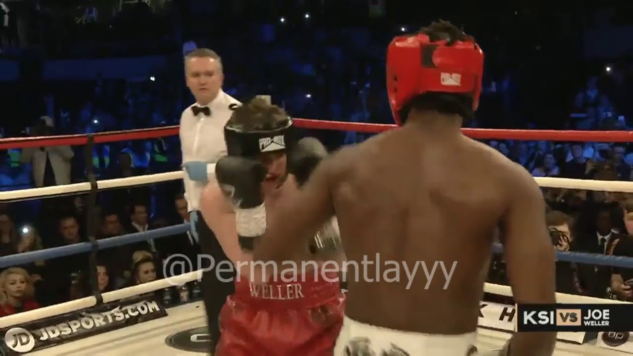 My favourite highlight of the KSI vs Joe Weller fight - YouTube