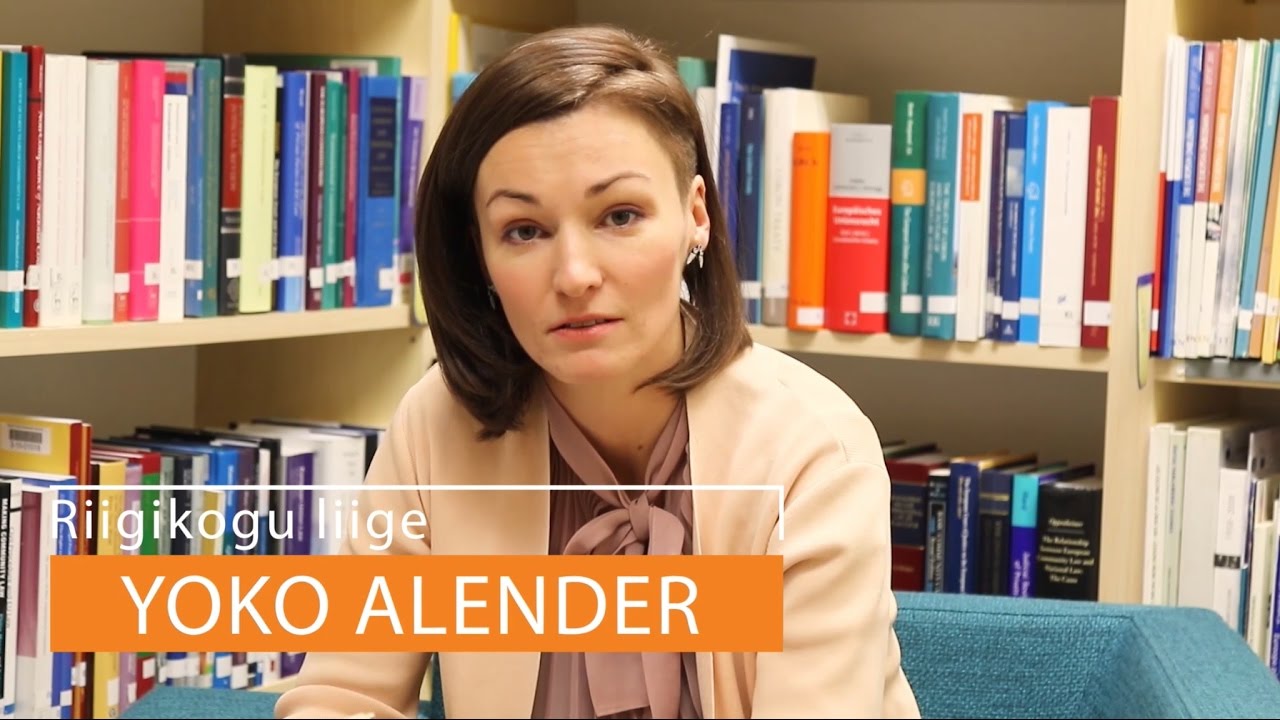 Riigikogu loeb - Yoko Alender - YouTube