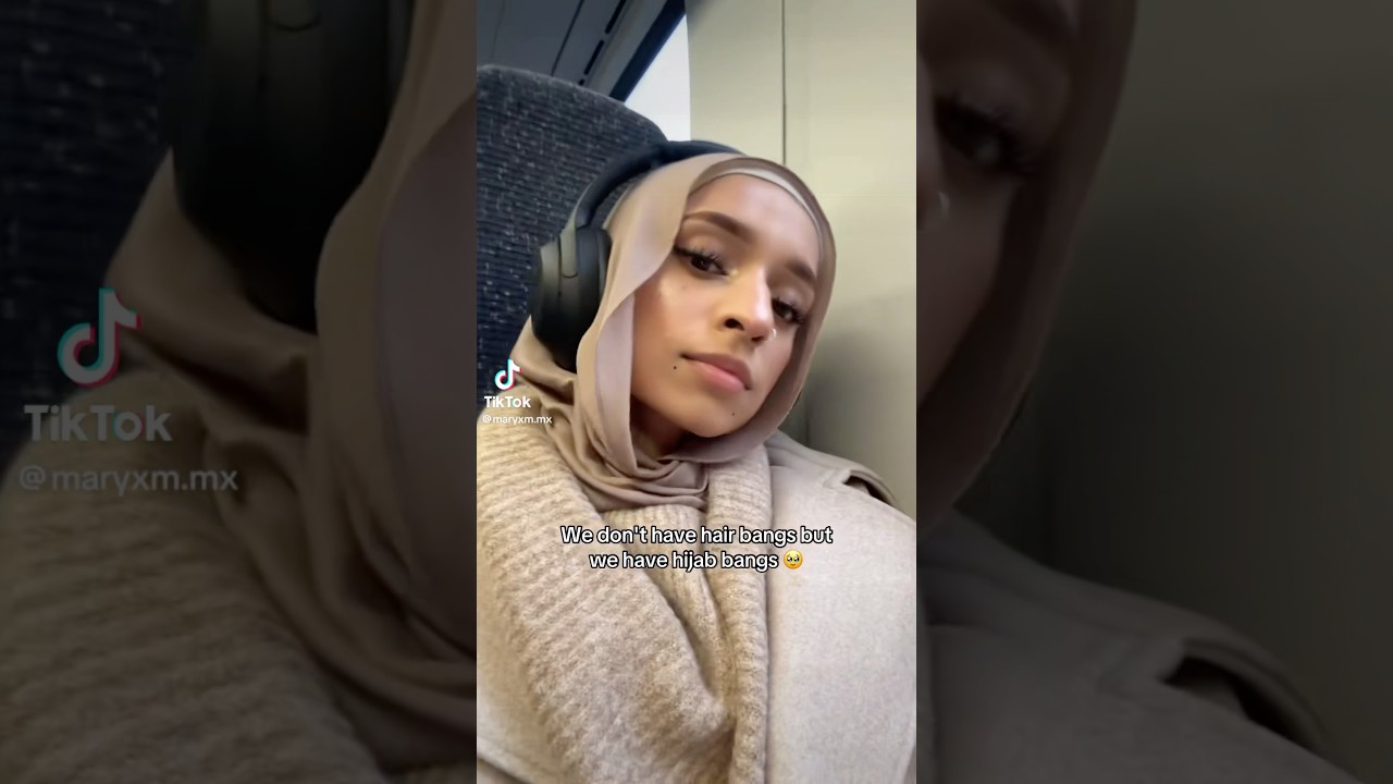 Maryam Malik hijab bangs 😄 #hijabi #maryammalik #tiktok #viralshort # ...