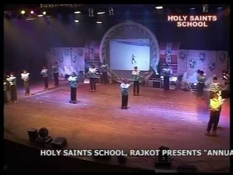 HOLY SAINTS SCHOOL RAJKOT GUJ INDIA ANNUAL FUNCTION 2013 DANCE ON ...