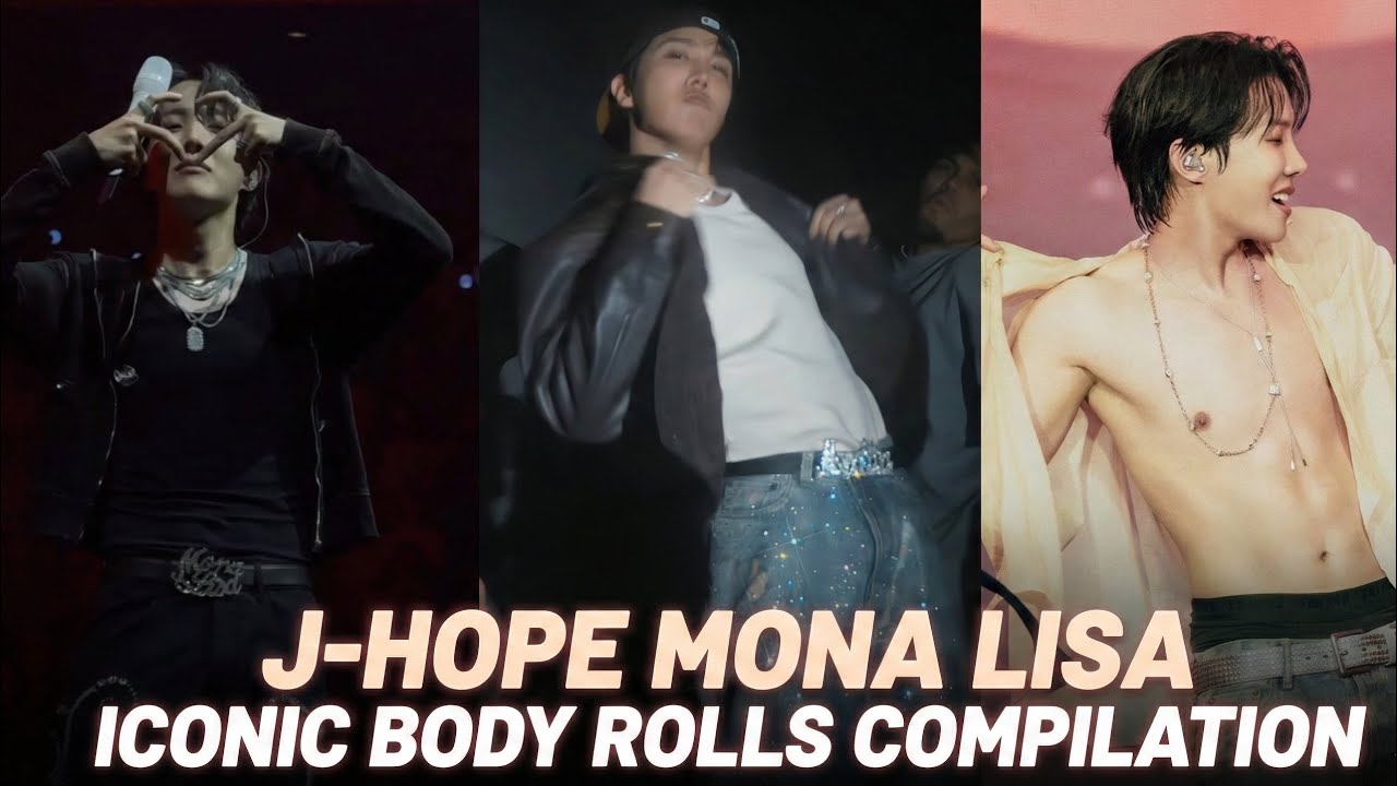 The Art of BTS j-hope’s Mona Lisa Body Rolls — a compilation - YouTube