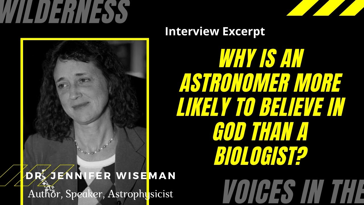 Dr Jennifer Wiseman on Scientists and the Likelihood of Faith - YouTube