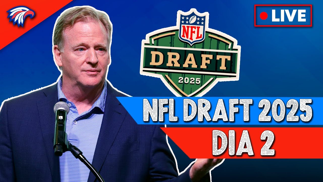 Dia 2 do Draft da NFL 2025 AO VIVO E COMENTADO no The Playoffs! 🏈🔥 ...