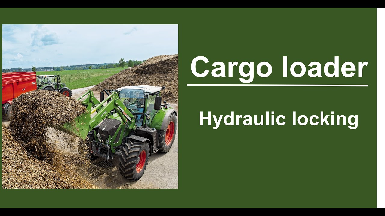 Fendt loader Hydraulic locking - YouTube