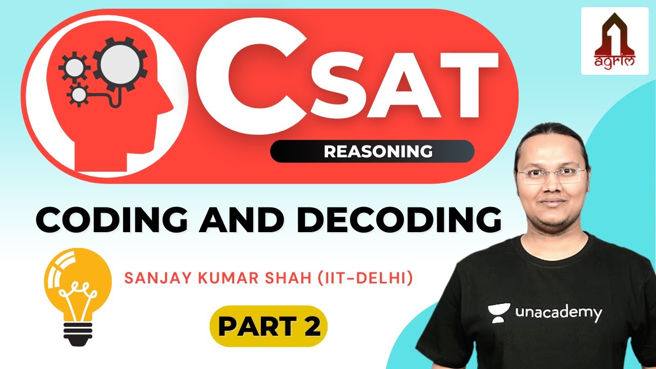 L12 Coding And Decoding Part 2 Csat Reasoning Upsc Cse Prelims 202122 Sanjay Kumar 2877