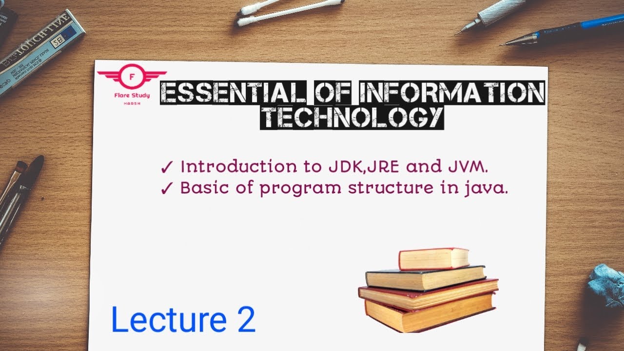 Lecture 2 Introduction To Jdk Jvm And Jre Also Explain The Program Structure Of Javajavase