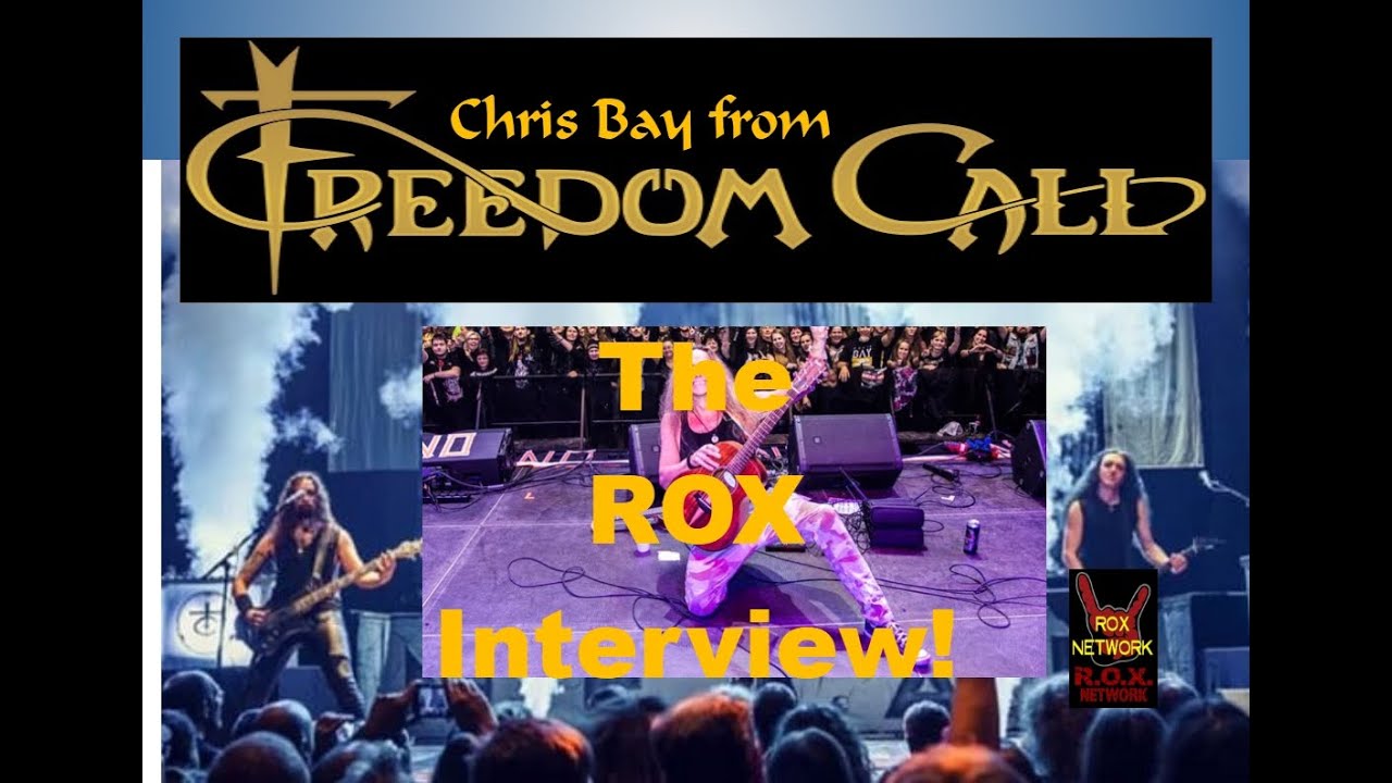 ROX Network interviews Chris Bay from Freedom Call - YouTube