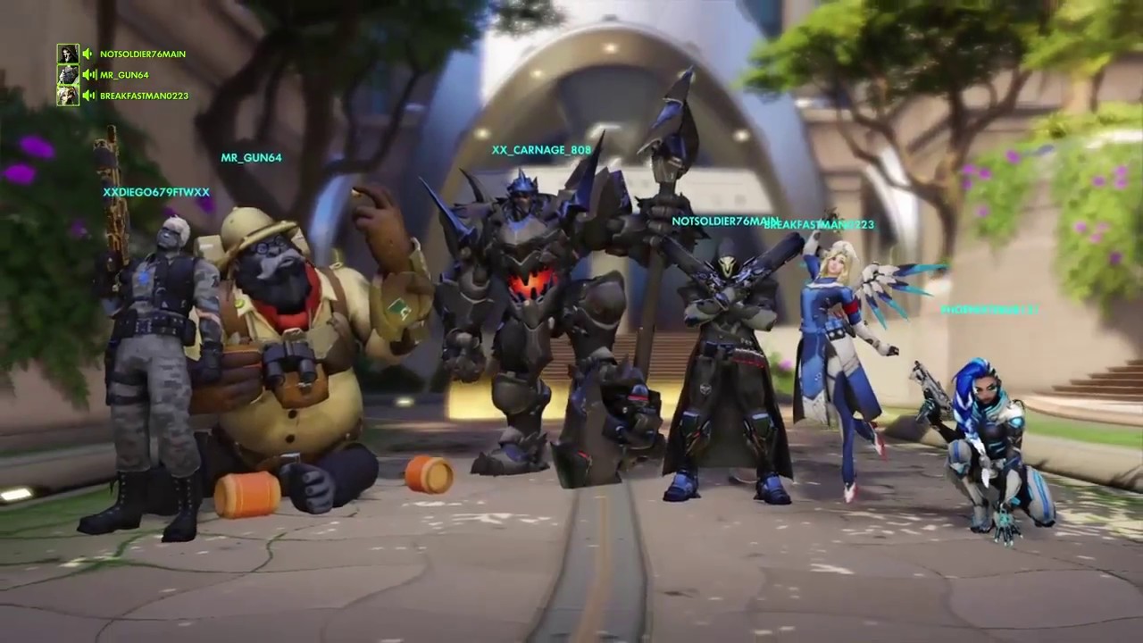 OVERWATCH COMPETITIVE (INSANE OVERTIME MATCH) - YouTube