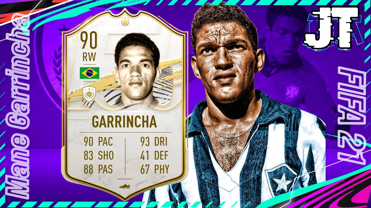 THIS CARD IS INCREDIBLE! 90 MANE GARRINCHA ICON PLAYER REVIEW! FIFA 21 ...