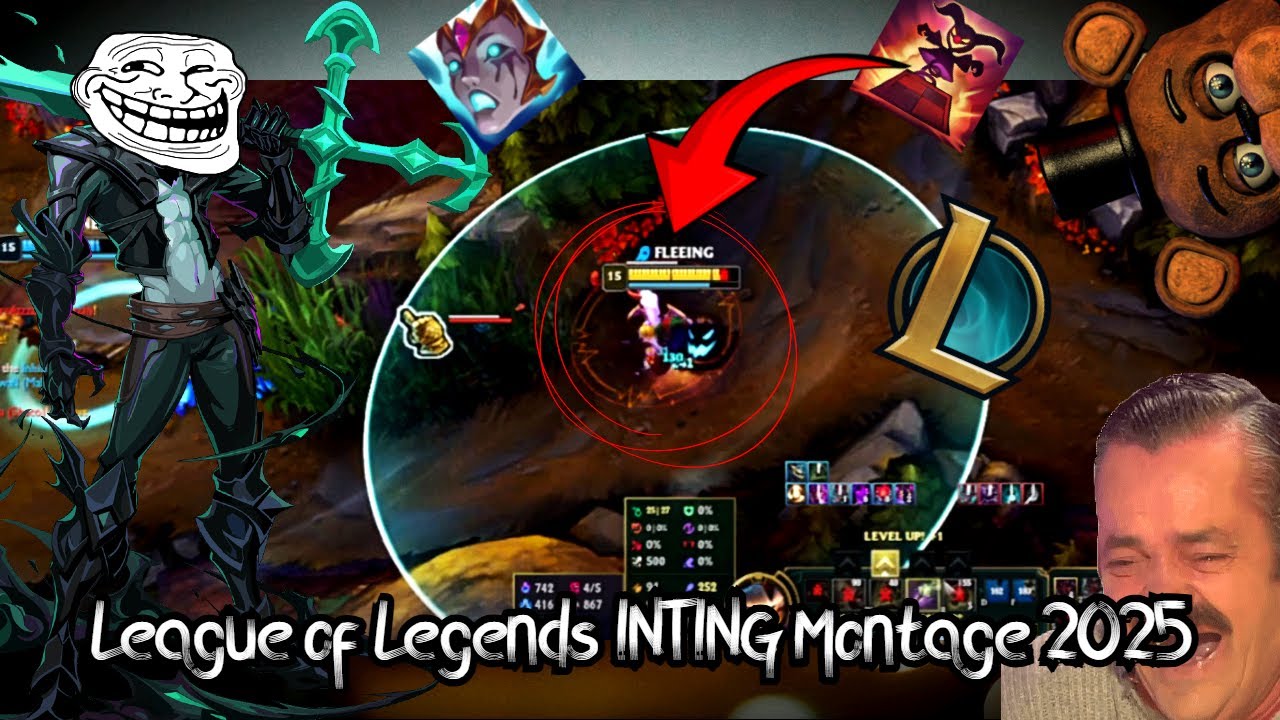LoL Inting Montage 2025 - YouTube