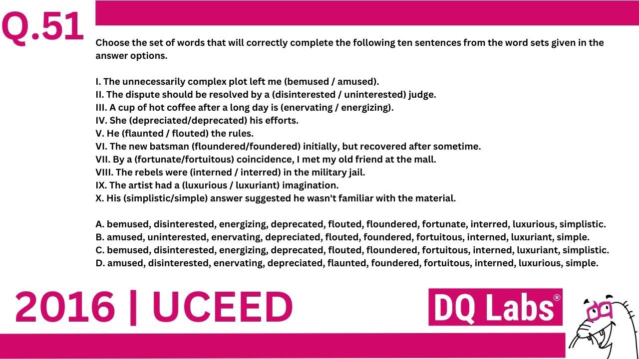 UCEED 2016 Paper Solutions | UCEED 2024 Preparation | Crack UCEED Exam ...
