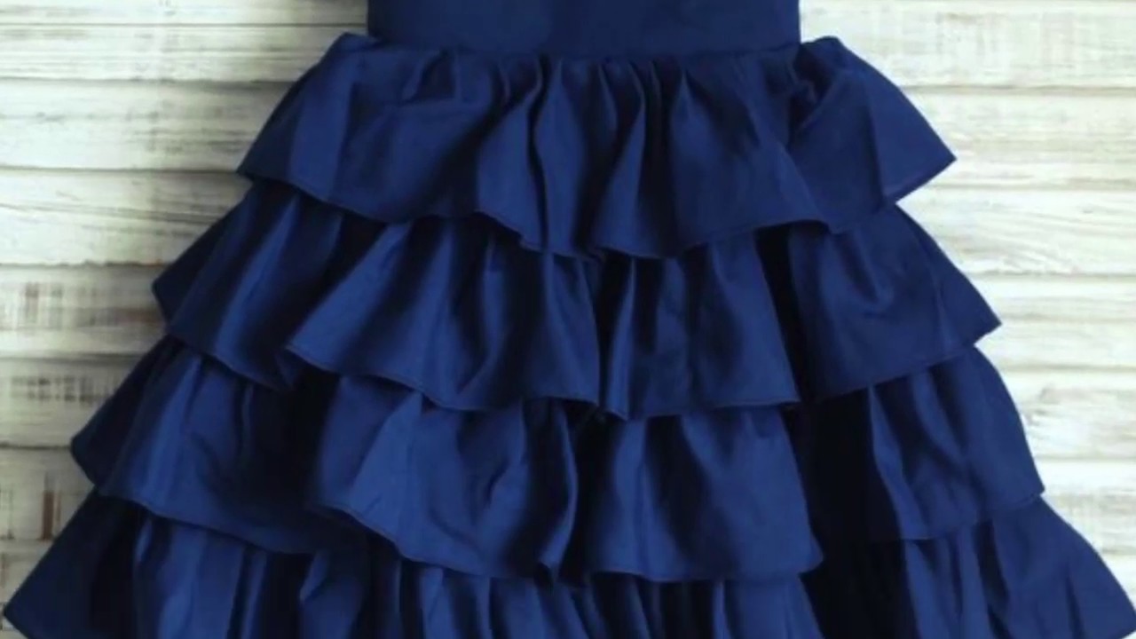 DIY. How to sew a dress. How to sew a frill - YouTube